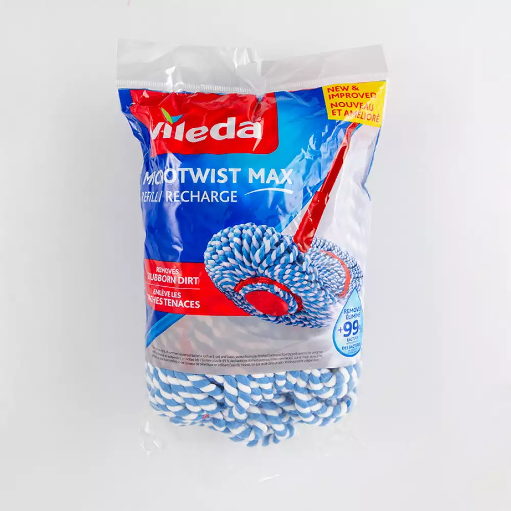 Trapero Vileda Repuesto Twis Azul .3 Kg Microfibra 608512 - Home Sentry