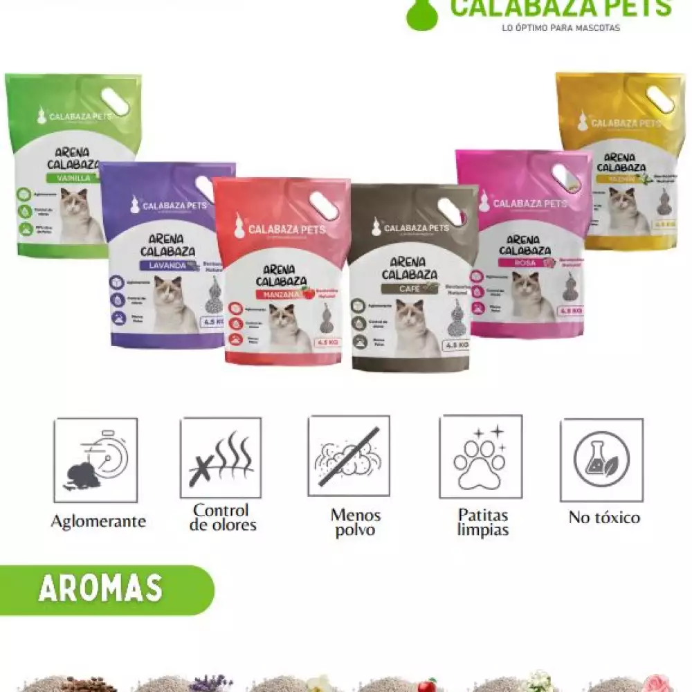 ARENA CALABAZA X 25 KILOS SURTIDA - La Plaza Morada