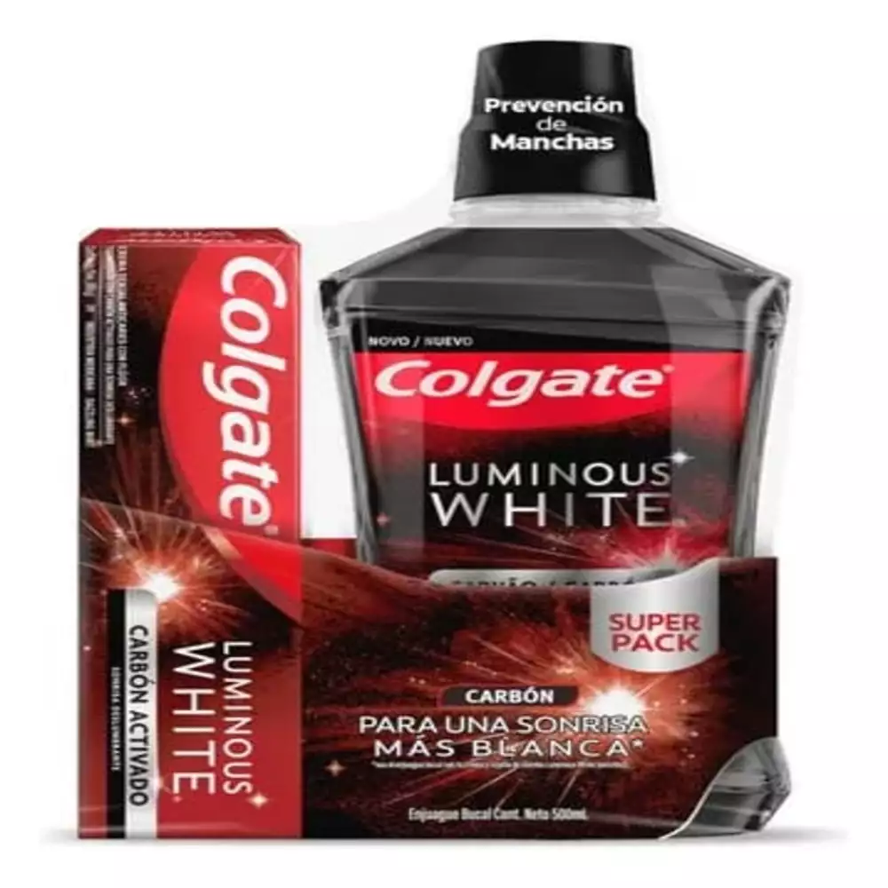 Kit Colgate Luminous White - La Plaza Morada