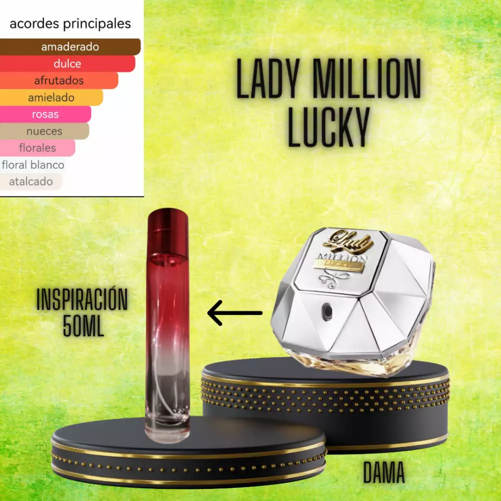 Lady million lucky inspiración - La Plaza Morada