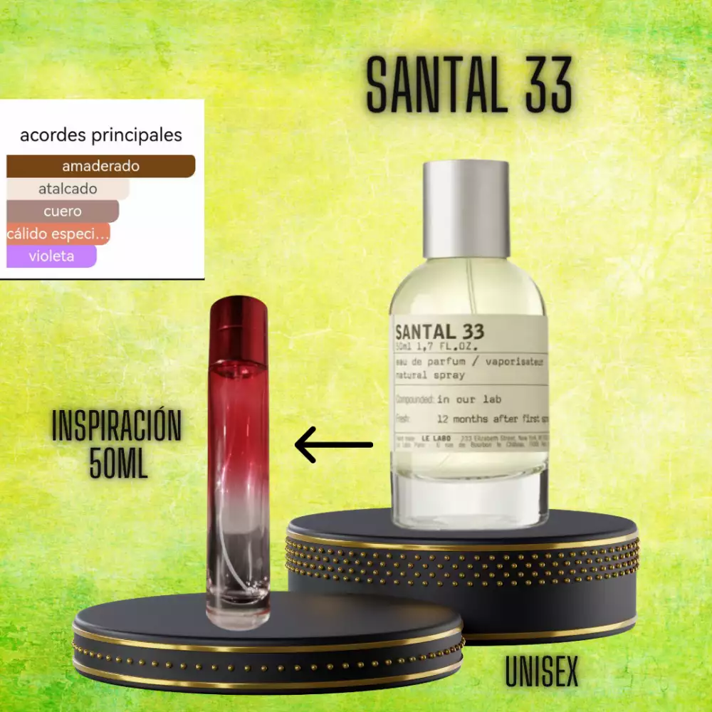 Santal 33 Inspiración - La Plaza Morada