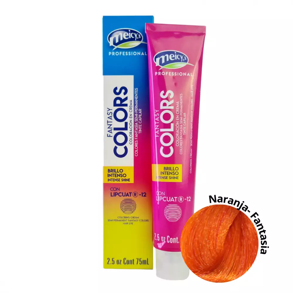 Tinte Fantasia Naranja Intenso X75Ml Meicys - La Plaza Morada