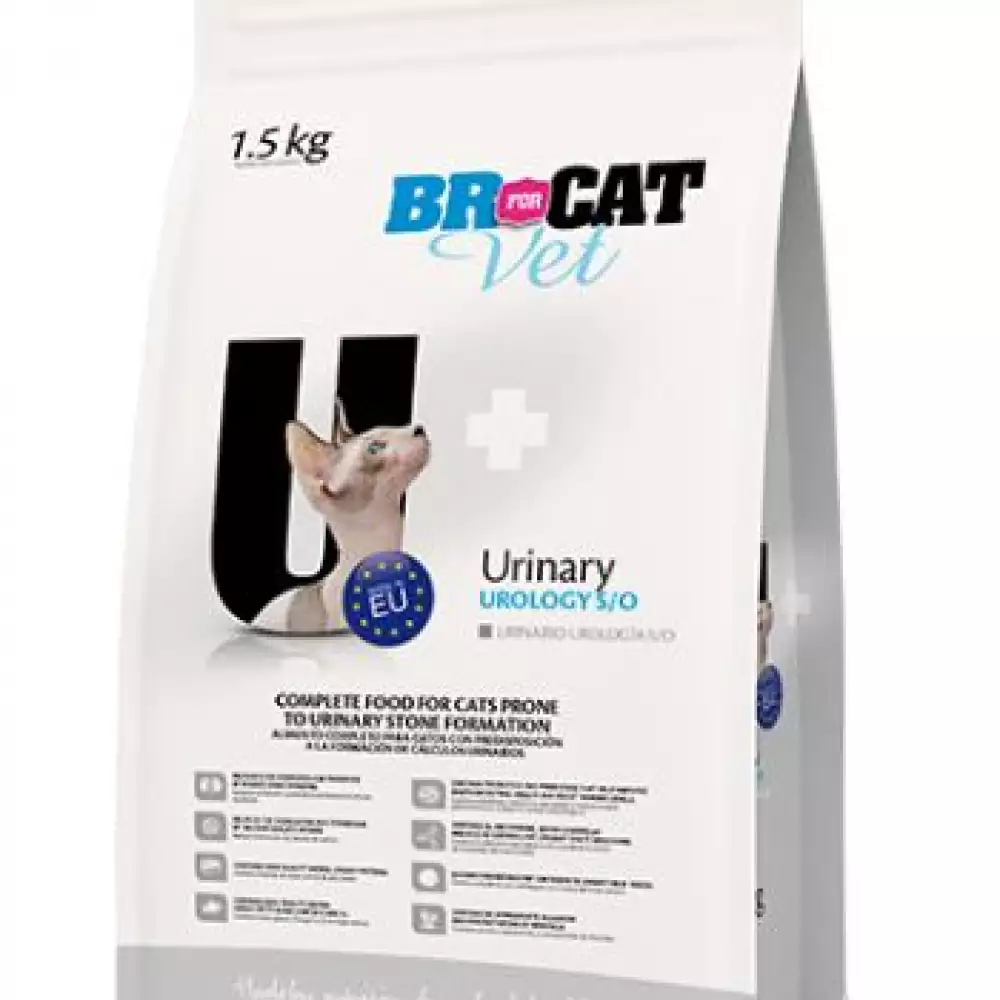 VET BR FOR CAT URINARY S/O 500 GR - La Plaza Morada