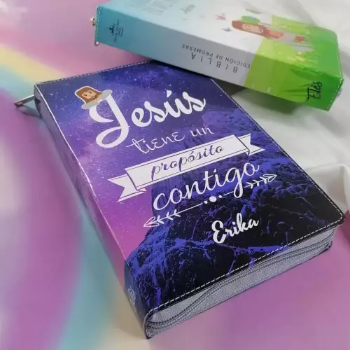 Biblia Personalizada version REINA VALERA - La Plaza Morada