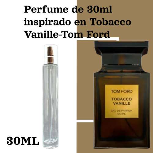 Perfume Tom Ford Tobacco Vanille Unisex Inspirado- x 30ml - La Plaza Morada
