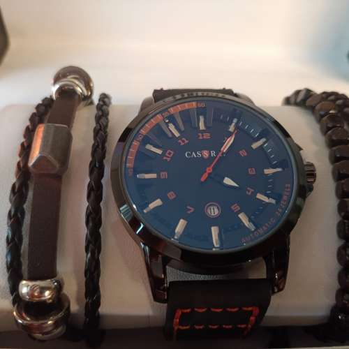 RELOJ PARA HOMBRE CASSRAY NEGRO 7071-1 - La Plaza Morada