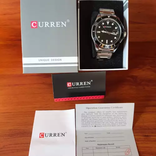 Reloj para hombre Curren Negro 8388-1 - La Plaza Morada