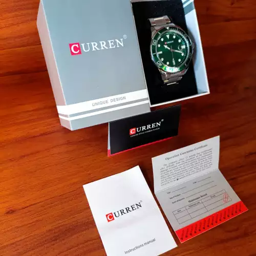 RELOJ PARA HOMBRE CURREN VERDE 8388-2 - La Plaza Morada