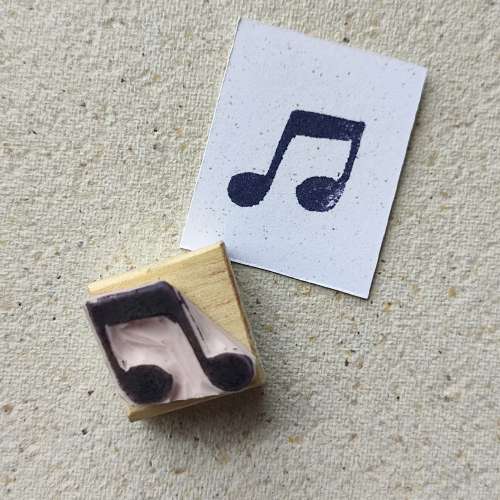 Sello Nota musical - La Plaza Morada