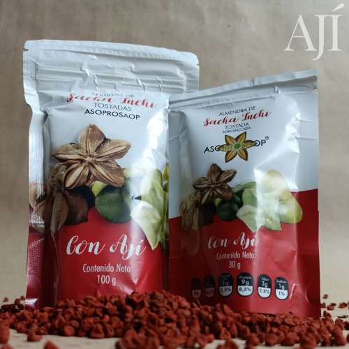 Snacks de Sacha Inchi - AJÍ - La Plaza Morada