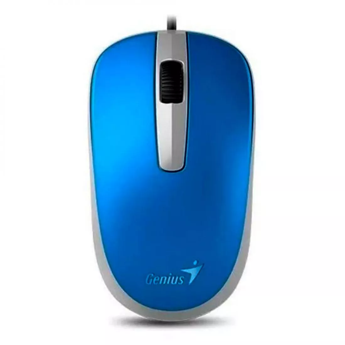 Mouse GENIUS Alámbrico Usb Dx 120 COLOR Azul - Linalca