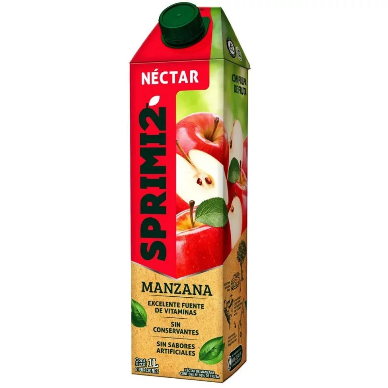 Nectar Sprimi2 Manzana x 1000 ml - Mercacentro.com | Compra Online