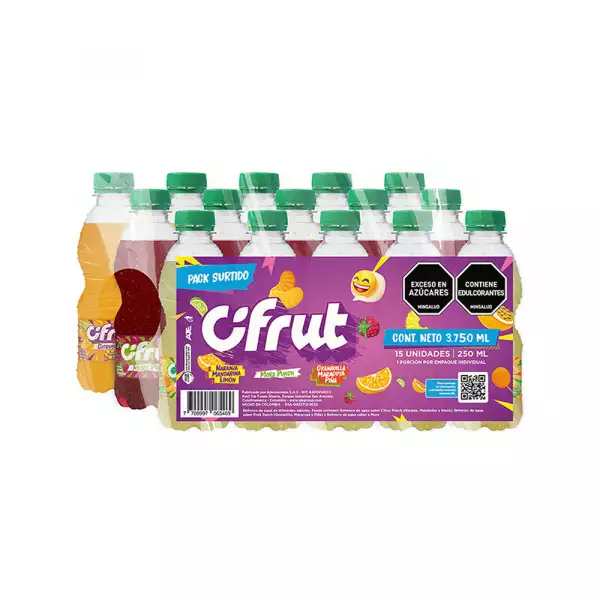 REFRESCO CIFRUT SURTIDO X15 UND X250 ML - Mercado Zapatoca