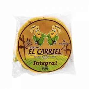 AREPA EL CARRIEL INTEGRAL X5U X500g - Mercado Zapatoca