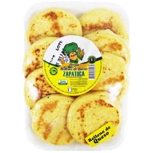 AREPA ZAPATOCA QUESO BANDEJA X8 UNIDADES X450g - Mercado Zapatoca