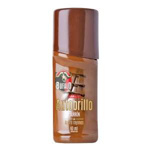 BETÚN BÚFALO LÍQUIDO AUTOBRILLANTE MARRÓN X60ml - Mercado Zapatoca