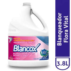 BLANQUEADOR BLANCOX FLORAL X3800ml SUPER AHORRO - Mercado Zapatoca