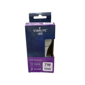 BOMBILLO STARLITE LED LUZ BLANCA X7W - Mercado Zapatoca