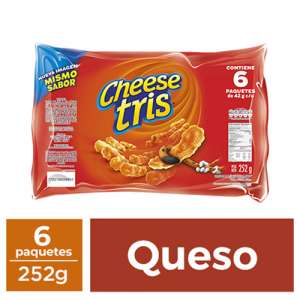 CHEESE TRIS QUESO X6U X42g - Mercado Zapatoca