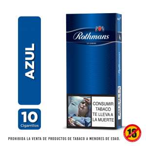CIGARRILLO ROTHMANS AZUL X10u - Mercado Zapatoca