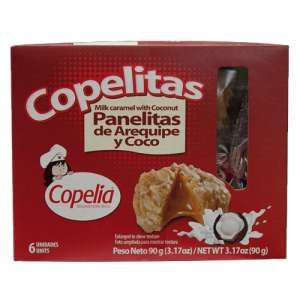 COCADA COPELIA AREQUIPE Y COCO X6 X15g - Mercado Zapatoca