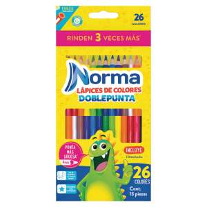 COLORES NORMA TRADICIONAL DOBLE PUNTA 13-26u - Mercado Zapatoca