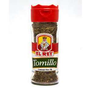 CONDIMENTO EL REY FRASCO TOMILLO X20g - Mercado Zapatoca