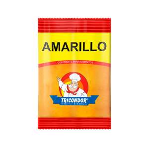 CONDIMENTO TRICONDOR COLOR AMARILLO X60g - Mercado Zapatoca