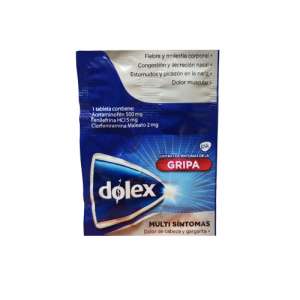 DOLEX GRIPA MULTISINTOMAS X4 TABLETAS - Mercado Zapatoca