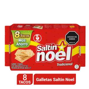 GALLETA TACO SALTÍN NOEL TRADICIONAL X8UN X640 GR - Mercado Zapatoca
