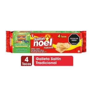 GALLETAS TACO SALTÍN NOEL TRADICIONAL X4U X354g - Mercado Zapatoca