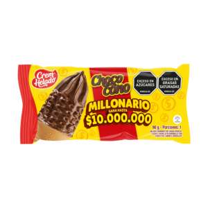HELADO CHOCO CONO MILLONARIO X90g - Mercado Zapatoca