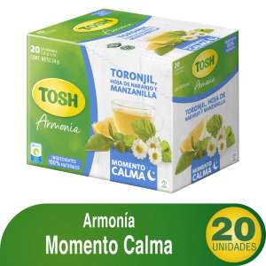INFUSION TOSH MOMENTO CALMA X20 SOBRES X1.2g - Mercado Zapatoca