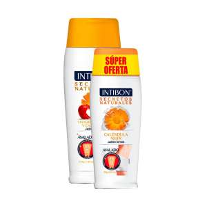 JABÓN ÍNTIMO INTIBON VINAGRE MANAZANA CALÉNDULA X210ml+120ml - Mercado ...