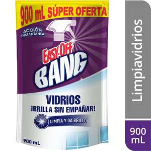 LIMPIAVIDRIOS EASY OFF BANG DOYPACK X900ml - Mercado Zapatoca