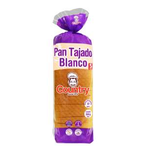 PAN COUNTRY BLANCO TAJADO X350g - Mercado Zapatoca