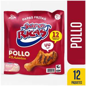 PAPAS SUPER RICAS POLLO X12 X25g - Mercado Zapatoca