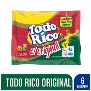 TODO RICO ORIGINAL X6 X45g - Mercado Zapatoca