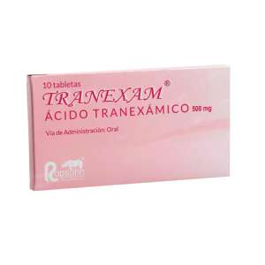 TRANEXAM X500mg X10 TABLETAS - Mercado Zapatoca