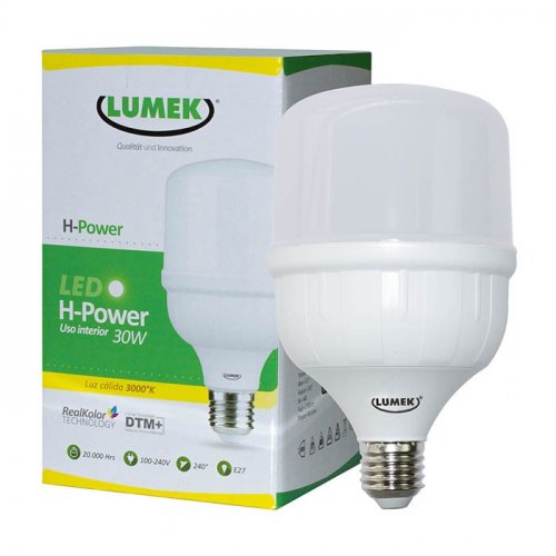 Bombillo Led 30 W H-Power Lumek - Ferretería Metrópolis Center