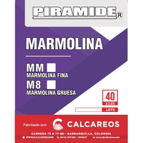 Marmolina Mm 40 Kg X Bolsa - Ferretería Metrópolis Center