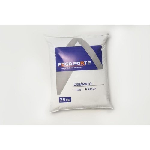 Pega Forte Ceramico Blanco X 25 Kg - Ferretería Metrópolis Center