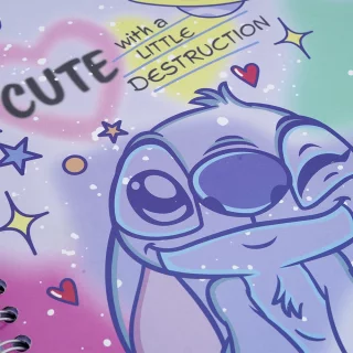 Cuaderno Argollado Durabook Grande Stitch 80 Cuadriculado Colombia ...