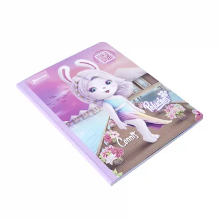 Cuaderno Cosido Peluches Mediano 100 Hojas 1 Materia Doble Linea ...