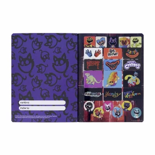 Cuaderno Cosido Poppy Playtime Grande 50 Hojas 1 Materia Cuadriculado ...