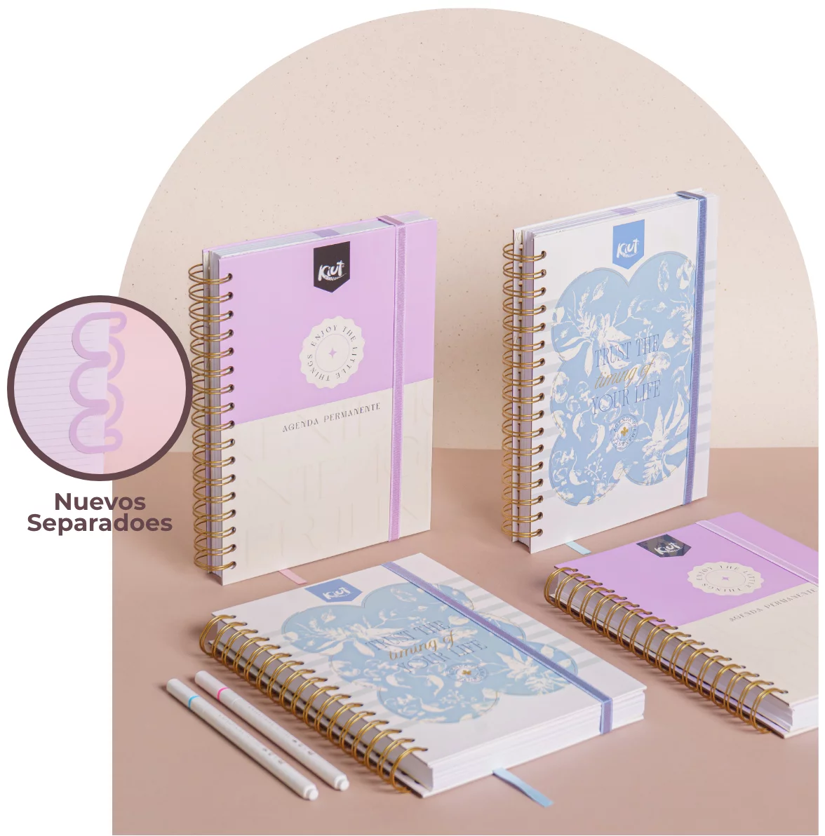 Agendas Kiut 2026 | agendas y planeadores