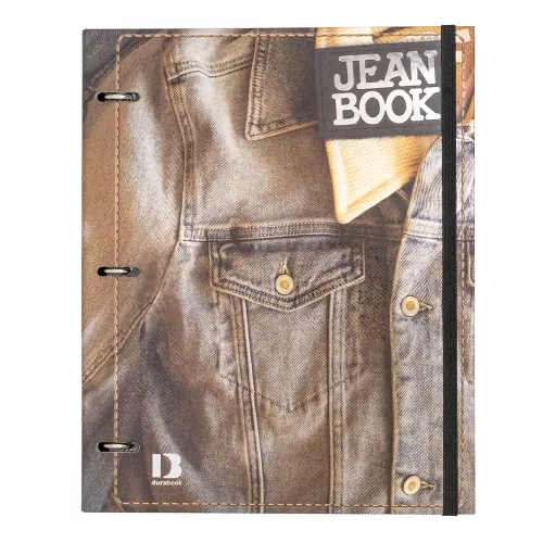 Carpeta Dura Book 3A Prof Jean Book Revolution Dark Denim - Metallic ...