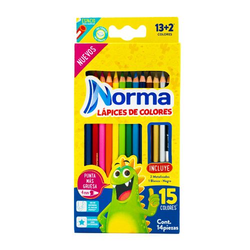 Colores Norma 12 + 2 Unidades