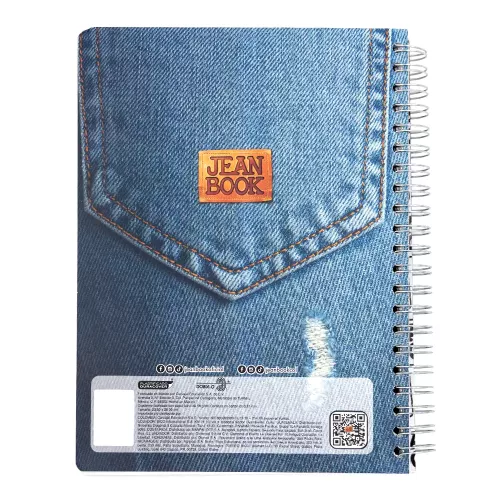 Cuad DO Prof Jean Book Rev Ry 200H 5M Black Jean with White Sweater ...