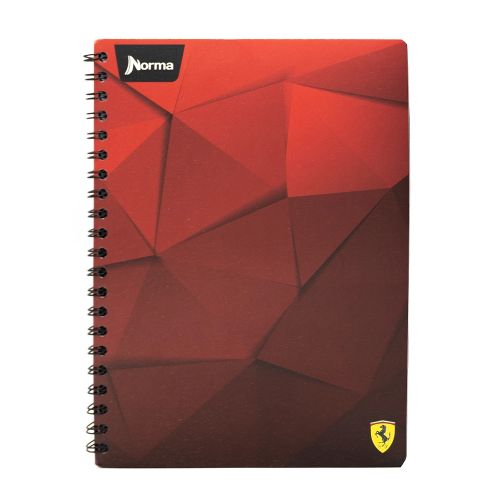 Cuaderno Argollado Profesional Cuadro Grande Ferrari Metalizado ...